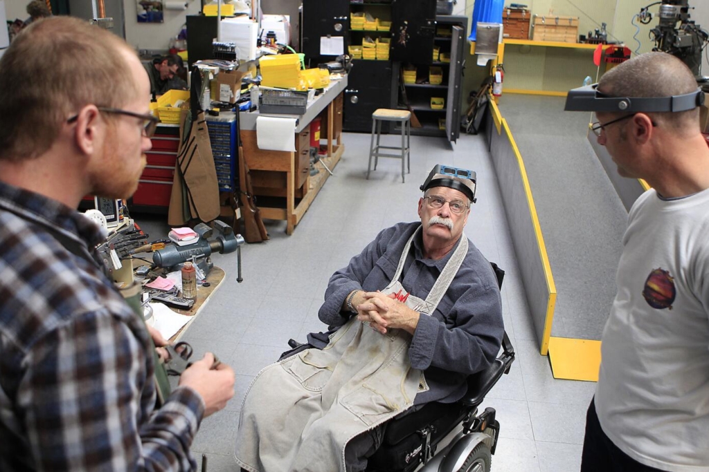 For gunsmith, a full-bore interest and a high gauge of expertise ...